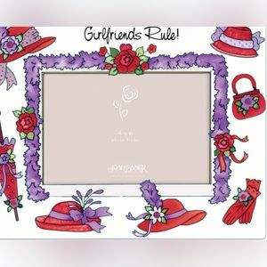 red hat | Accents | Nib Red Hat Picture Frame 4 X 6 Photos Joan Baker ...